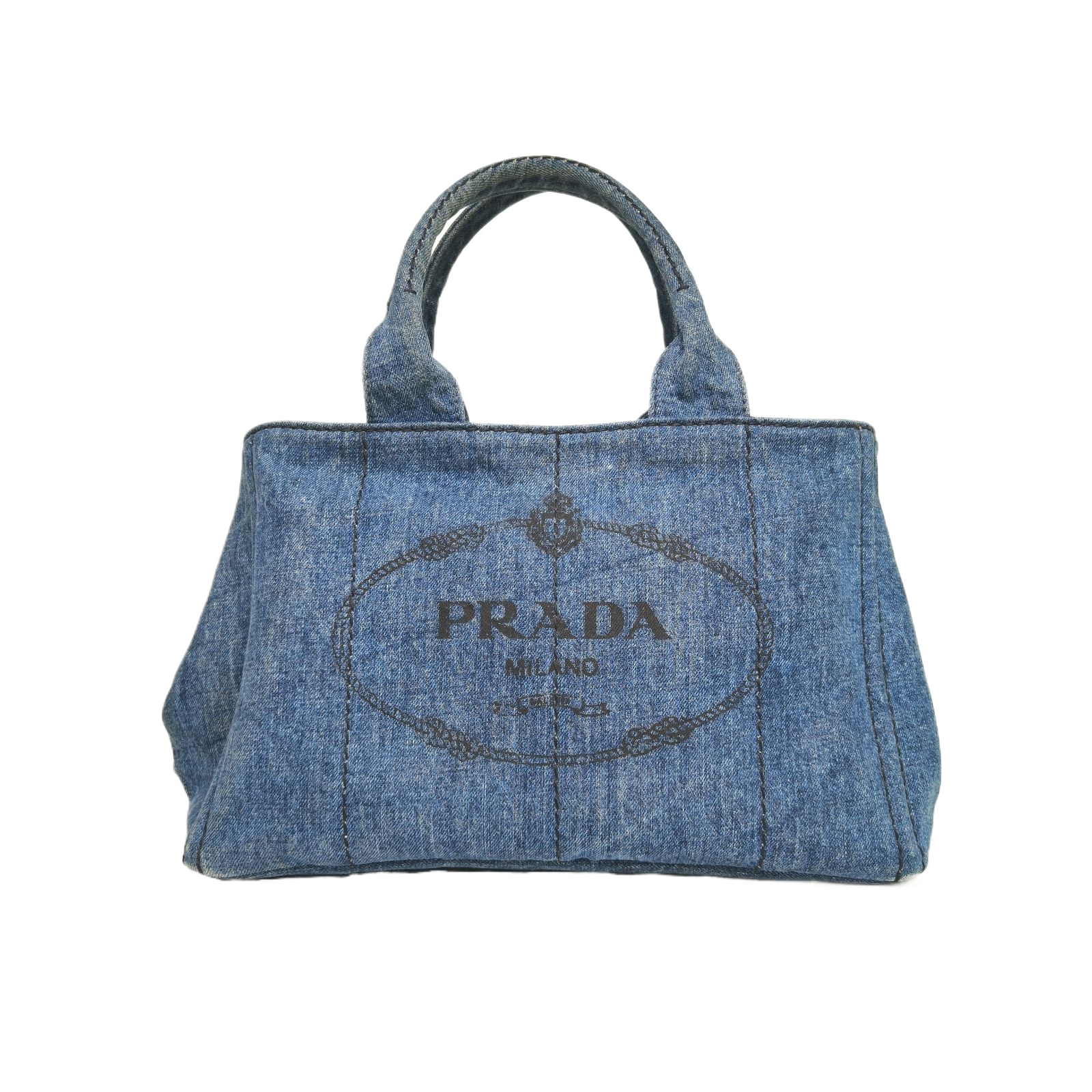 PRADA Beach Bag Vintage Print Medium 34cm P245213247 | eBay