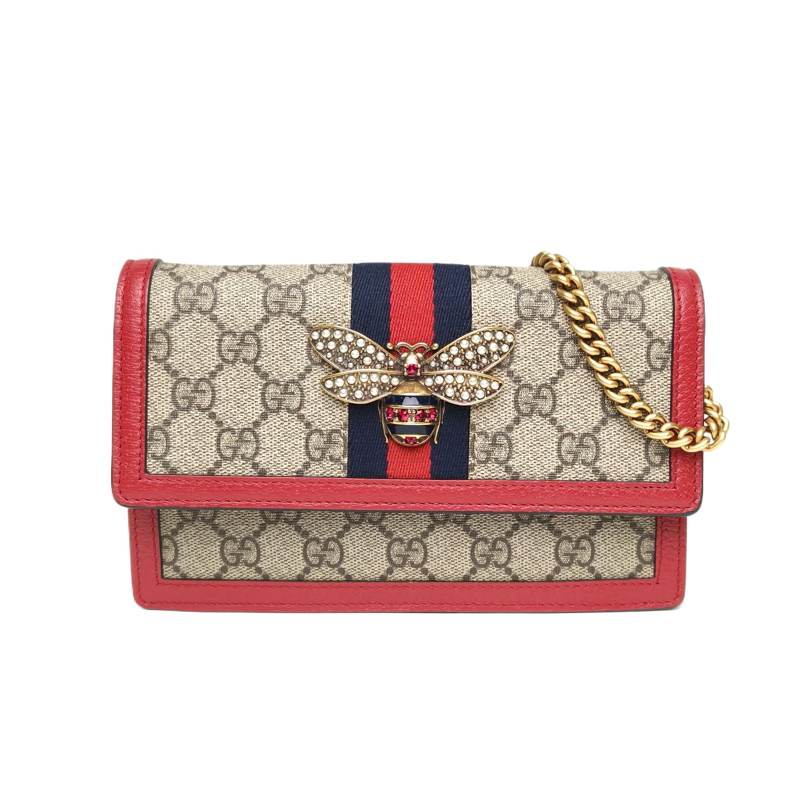 GUCCI Queen Margaret Bee Woc Shoulderbag Crossbody Bag | eBay